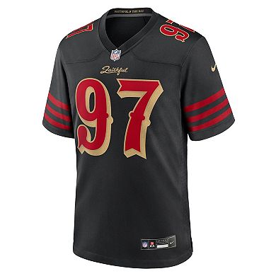 Men's Nike Nick Bosa Black San Francisco 49ers 2025 Rivalries ...