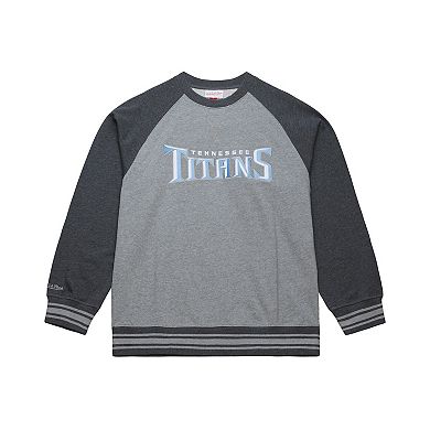 Women's Mitchell & Ness Heather Gray Tennessee Titans Legacy Collection ...