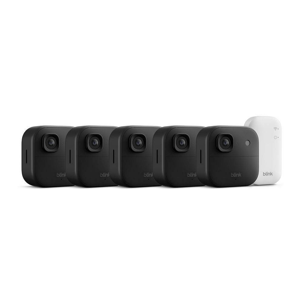 Blink 5-pk 2K Video Resolution Wireless Smart Security Camera