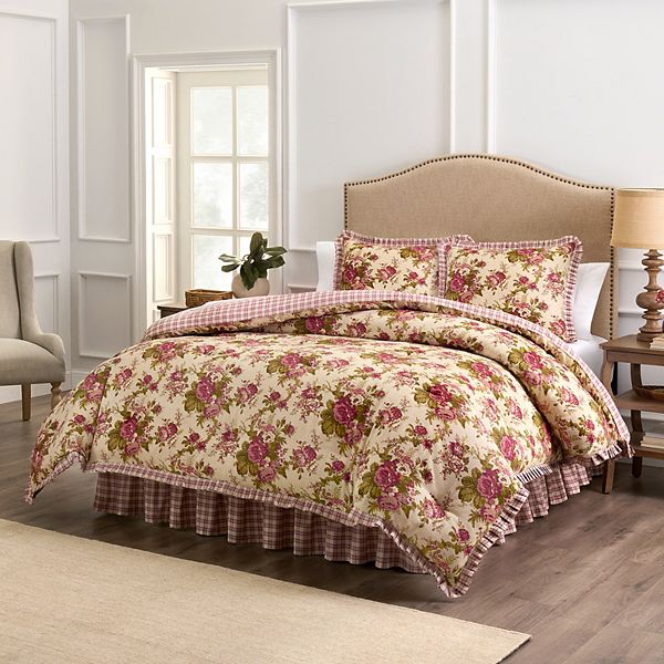 Waverly Norfolk 4-pc. Comforter Set with Bed Skirt