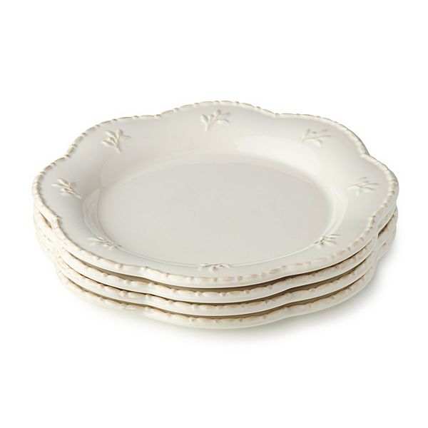 Certified International Heritage Beads 4-pc. Dinner Plate Set