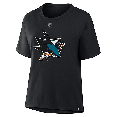 Women's Fanatics Macklin Celebrini Black San Jose Sharks Authentic ...