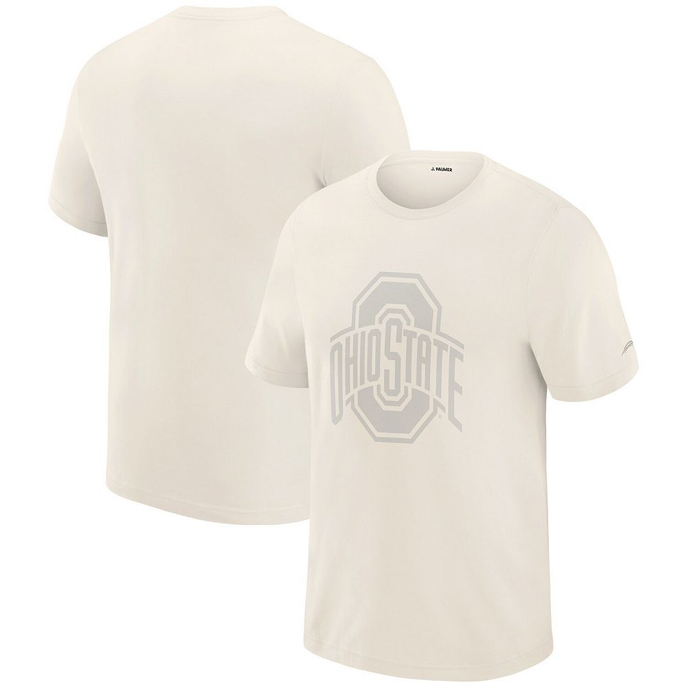 Men's J. Palmer Cream Ohio State Buckeyes Play Action Tri-Blend ...