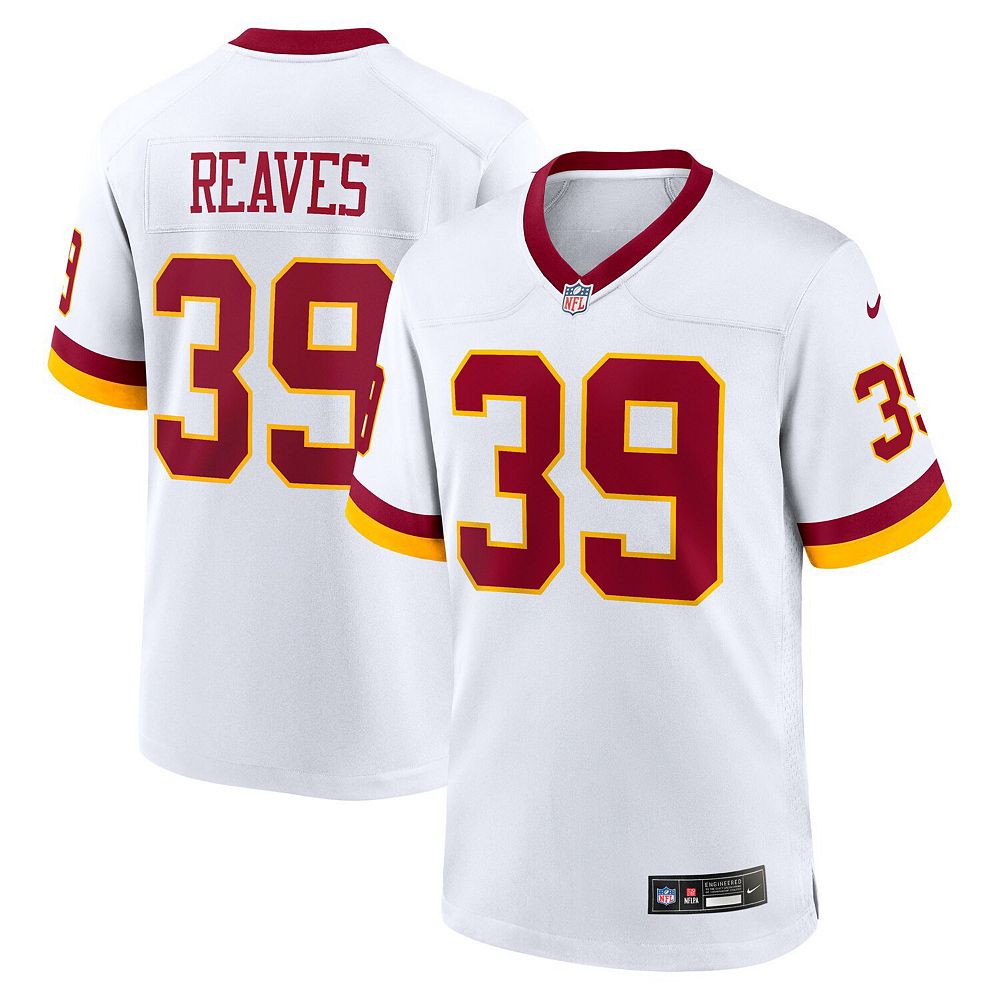 Men's Nike Jeremy Reaves White Washington Commanders Game Super Bowl ...