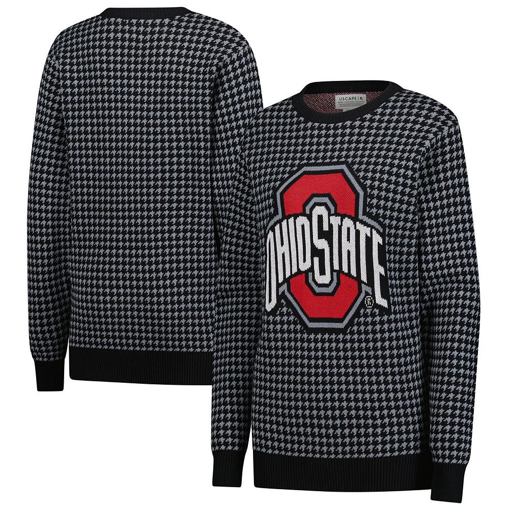 Unisex Uscape Apparel Black Ohio State Buckeyes Renew Knit Vintage ...