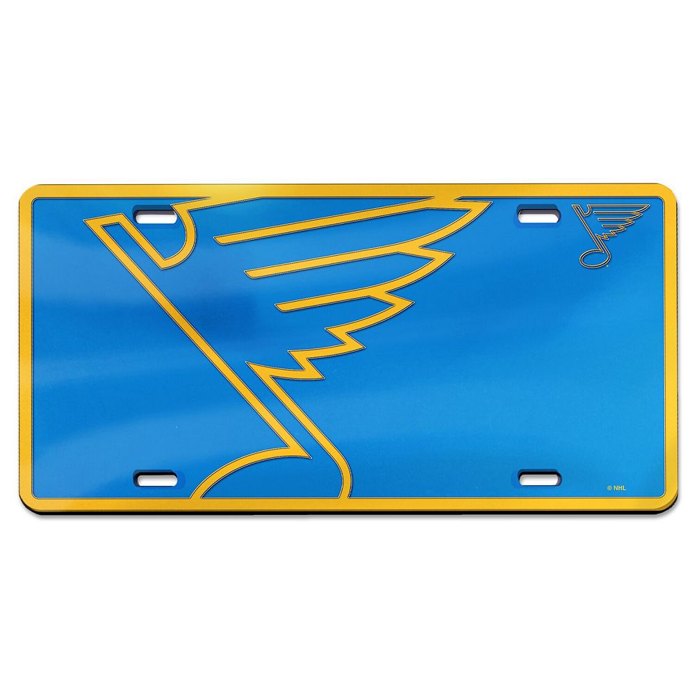 WinCraft St. Louis Blues Laser Cut Acrylic Mega License Plate
