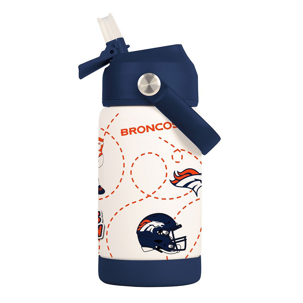 Logo Brands Denver Broncos 12oz. Mascot Bottle
