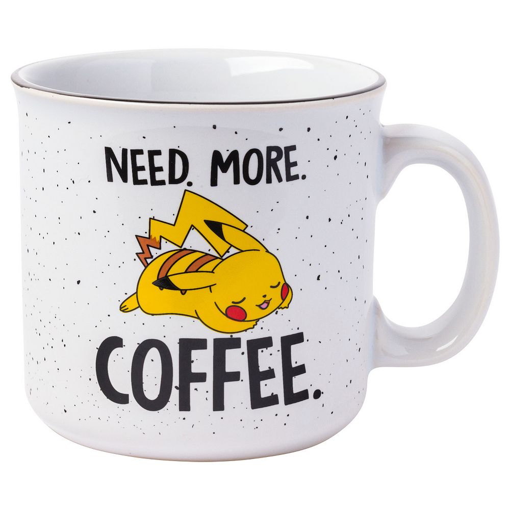 Silver Buffalo Pokémon Pikachu 20-oz. Ceramic Camper Mug
