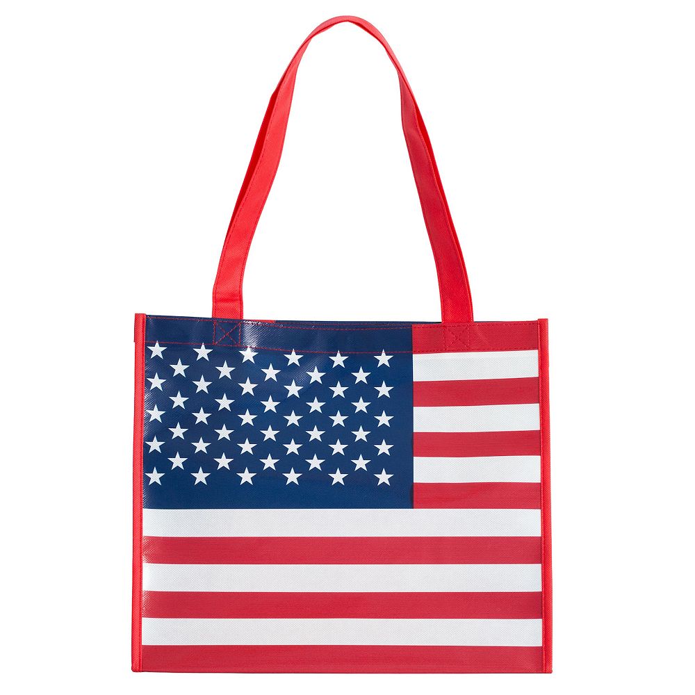 American Flag Reusable Bag