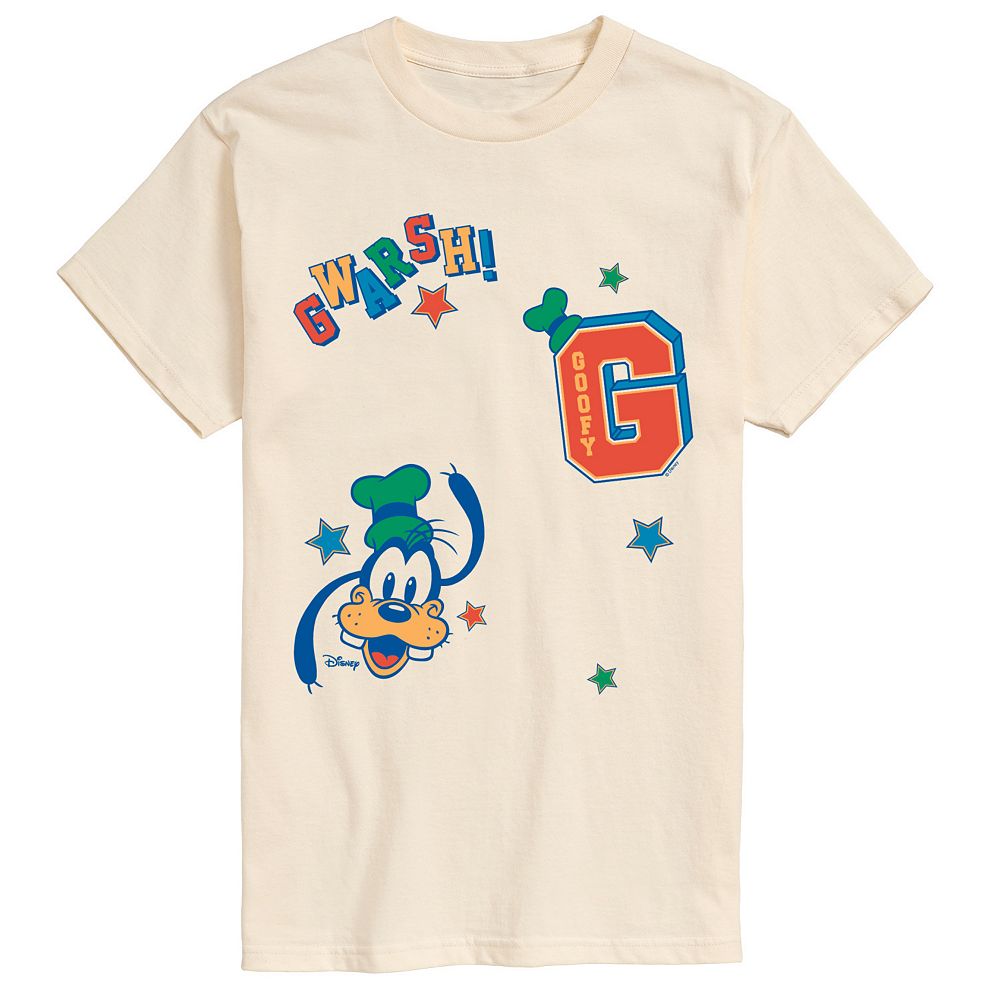 Big & Tall Disney's Goofy Collage Retro Graphic Tee
