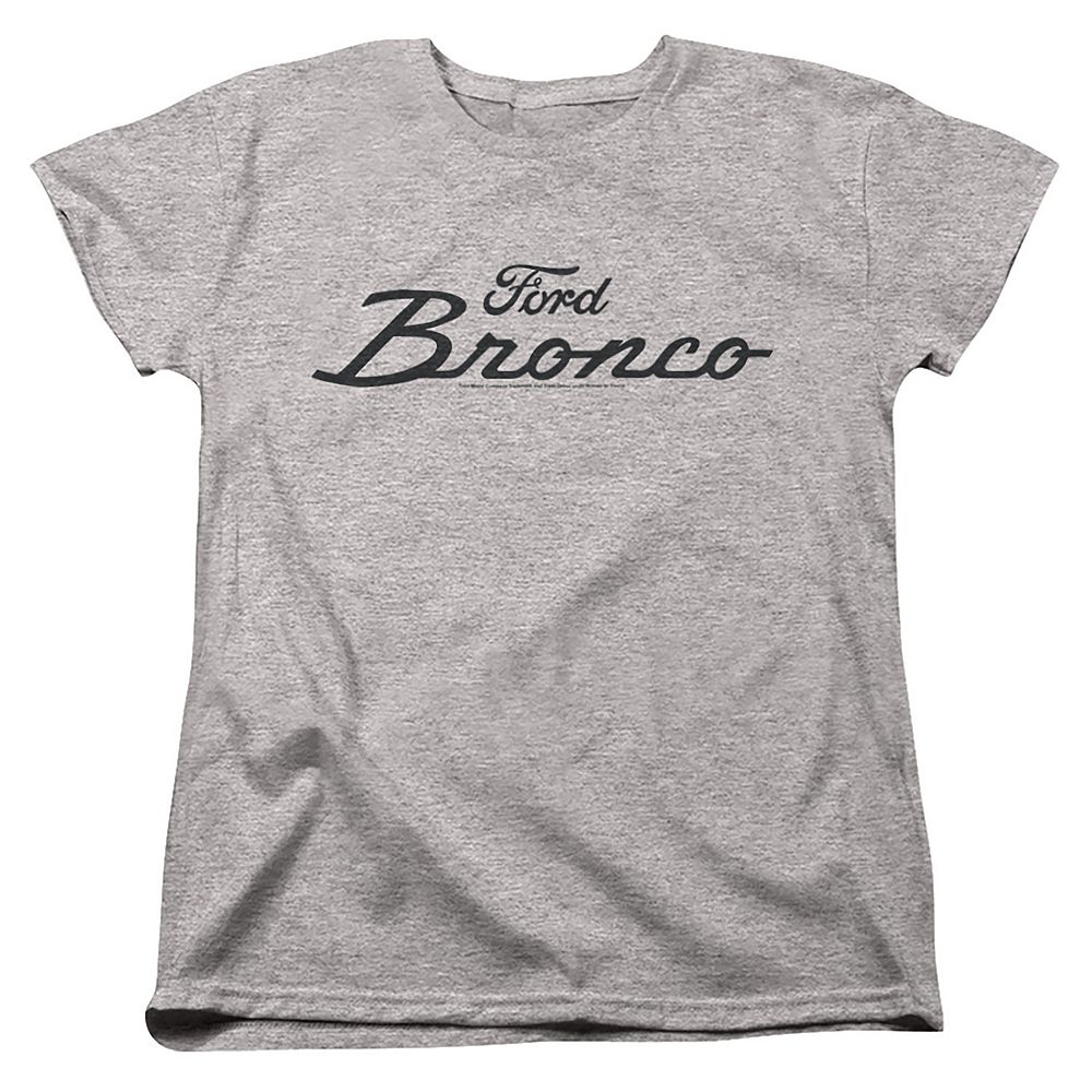 Juniors' Trevco Bronco Logo Graphic Tee