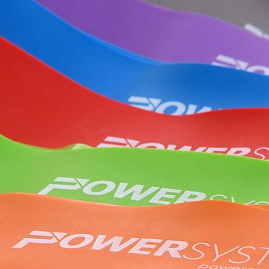 Power Systems 9" Mini Versa-Loop Exercise Bands, Light (7-27 lbs ...