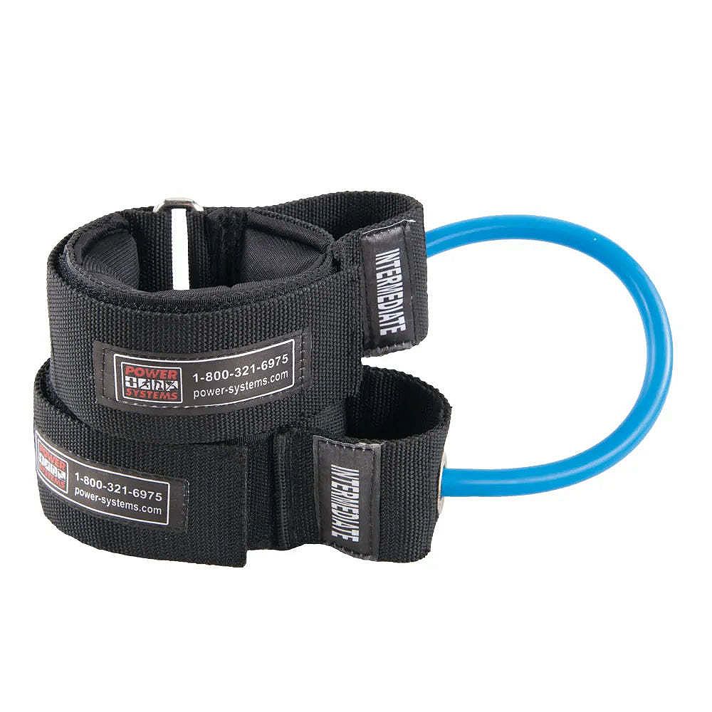 Power Systems Band Ankle Cuff Resistance Ankle Cuffs with 10 ...