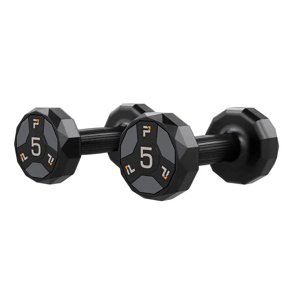 Power Systems 5 lb Urethane Cardio Dumbbells, Pair of Durable Fitness ...