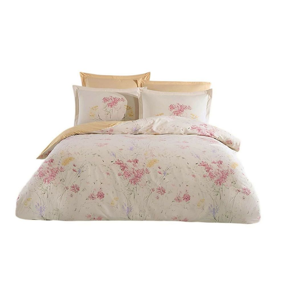 4-Piece Single and Double Complete Bedding Sets in 100% Turkish Cotton