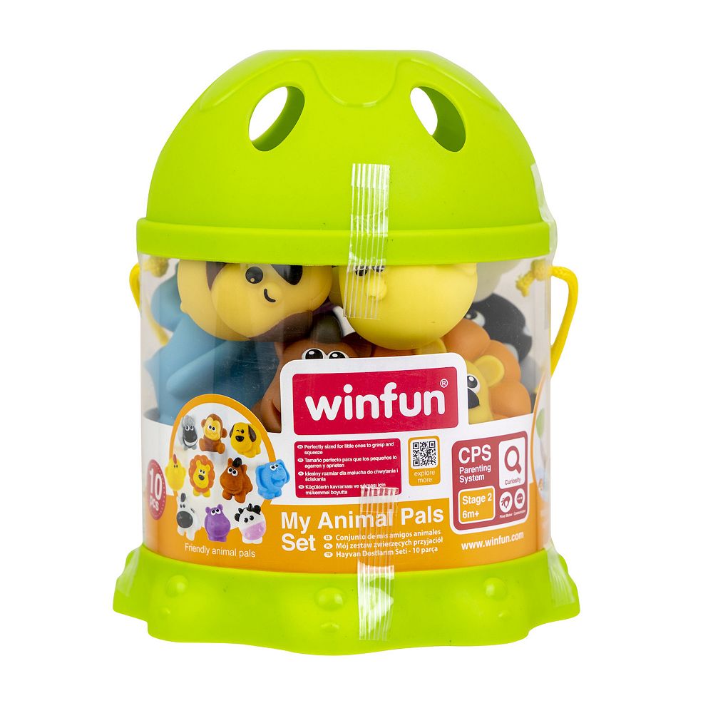 Winfun My Animal Pals 10-pc. Bath Playset
