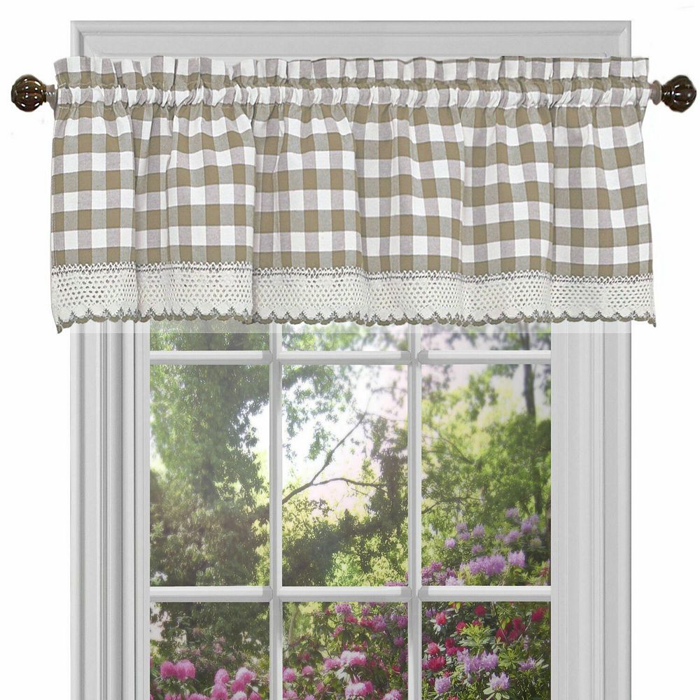 Goodgram Country Plaid Window Valance Treatment