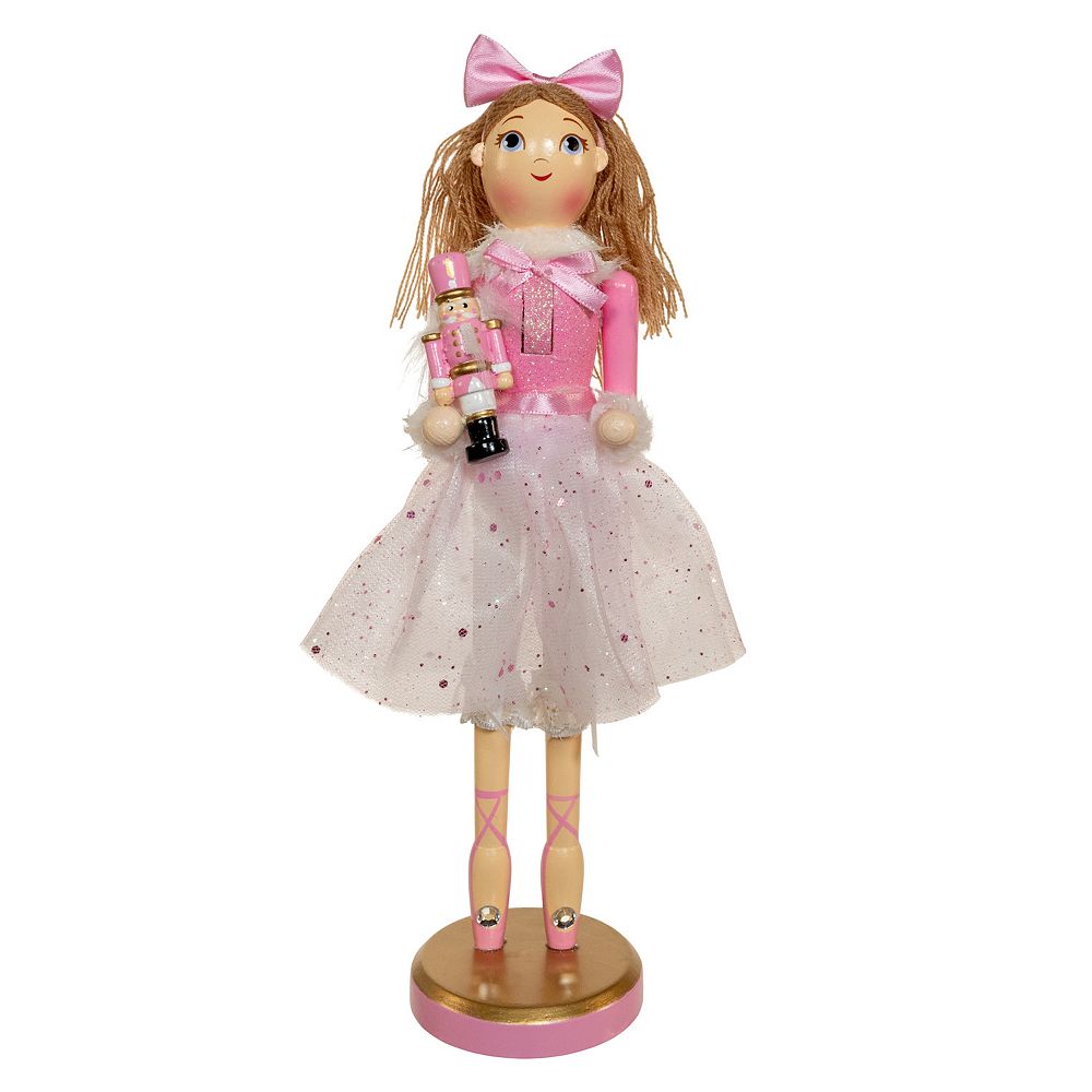 Kurt Adler 12-Inch Clara Ballerina Nutcracker Figurine Table Decor