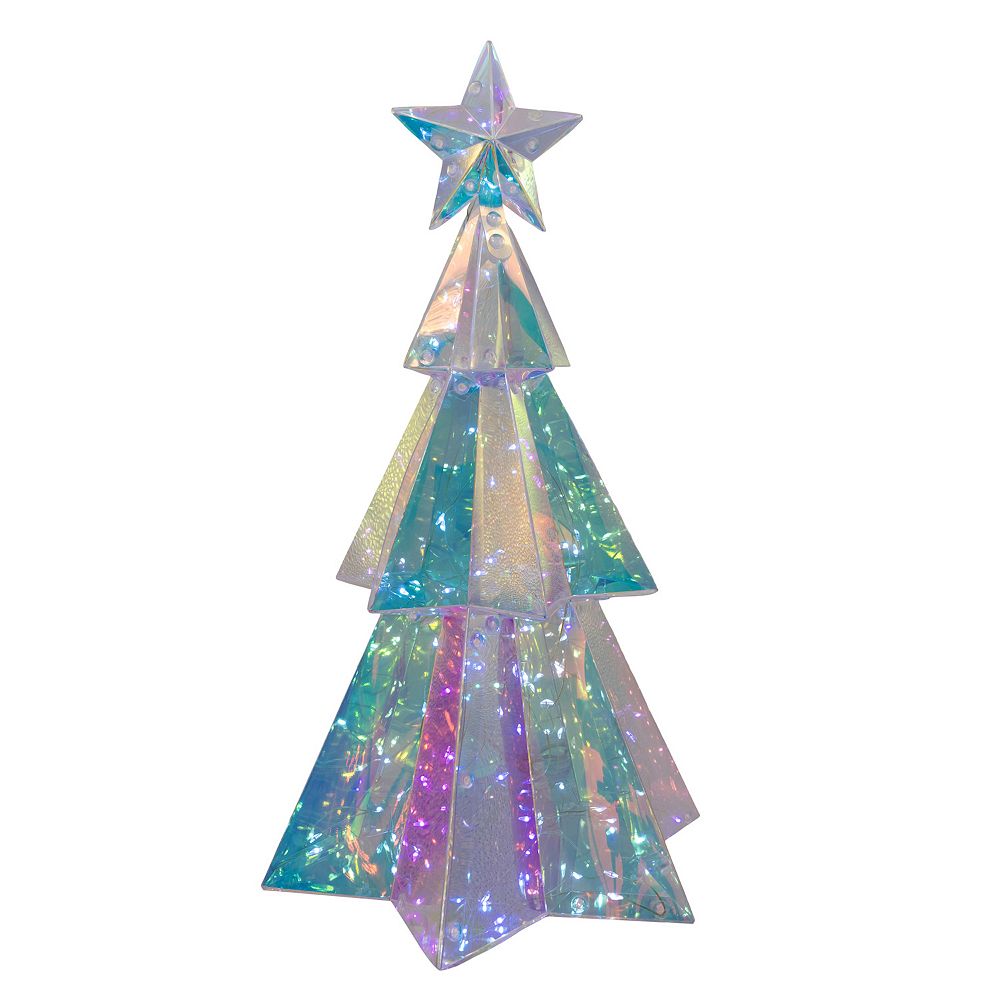Kurt Adler 15-Inch Battery-Operated Lighted Holographic Tabletop ...