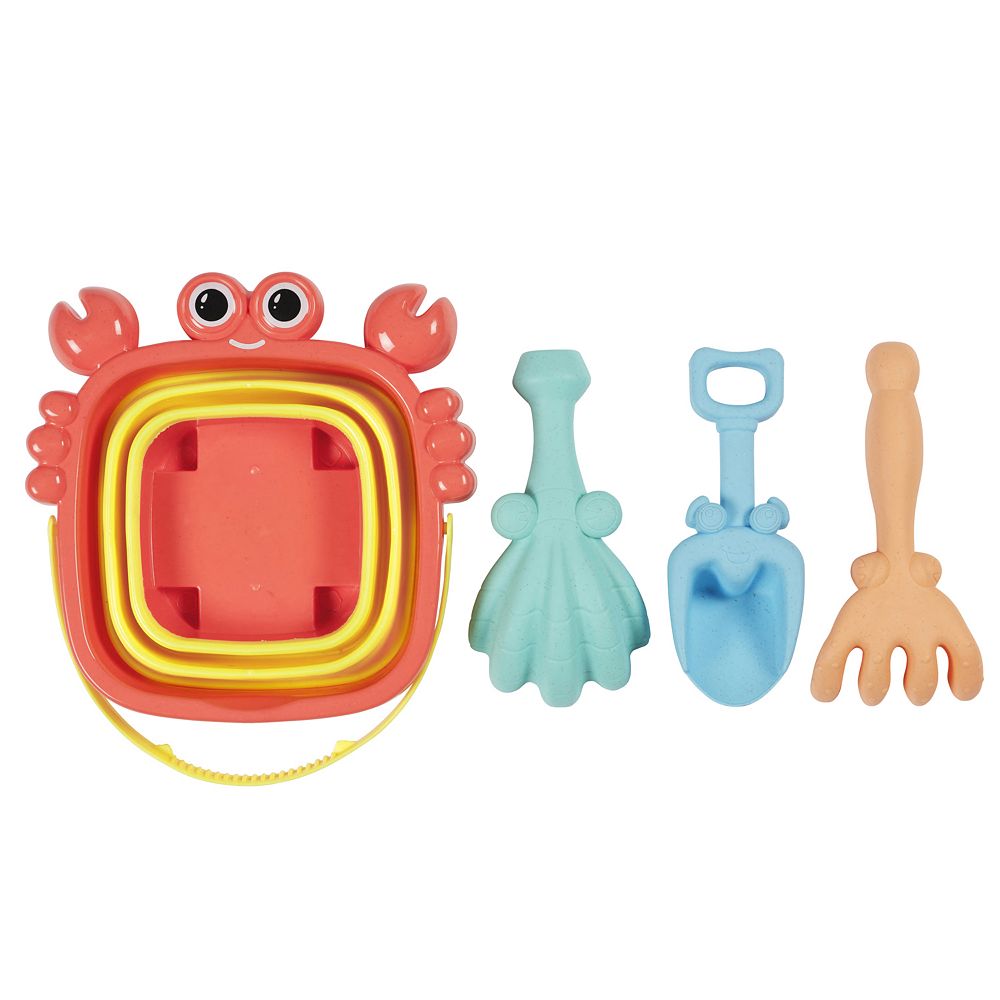 Coconut Grove Beach Sand Set Snappy the Crab 4-pc. Beach Toy Set