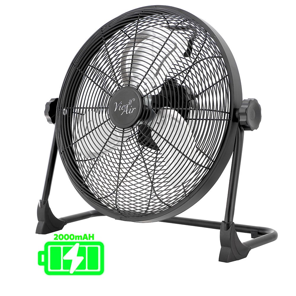 16 Inch Rechargeable Indoor/Outdoor Floor Fan (IPX4 Rated)