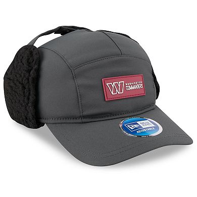 Men's New Era Charcoal Washington Commanders 2025 Sideline Cold Weather ...