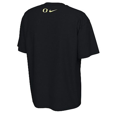 Men's Nike Black Oregon Ducks Mummy Duck Glow In The Dark T-Shirt