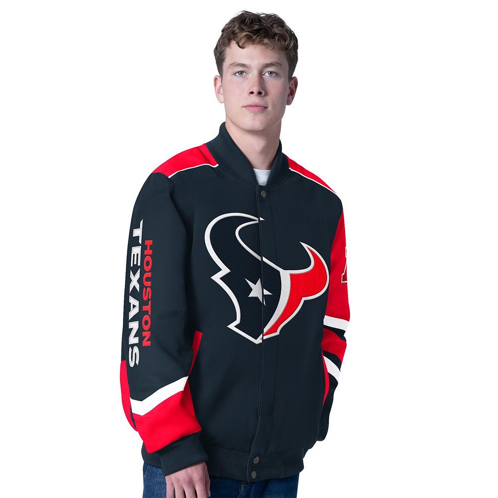 Men's G-III Sports by Carl Banks Navy Houston Texans Prime Time Full ...