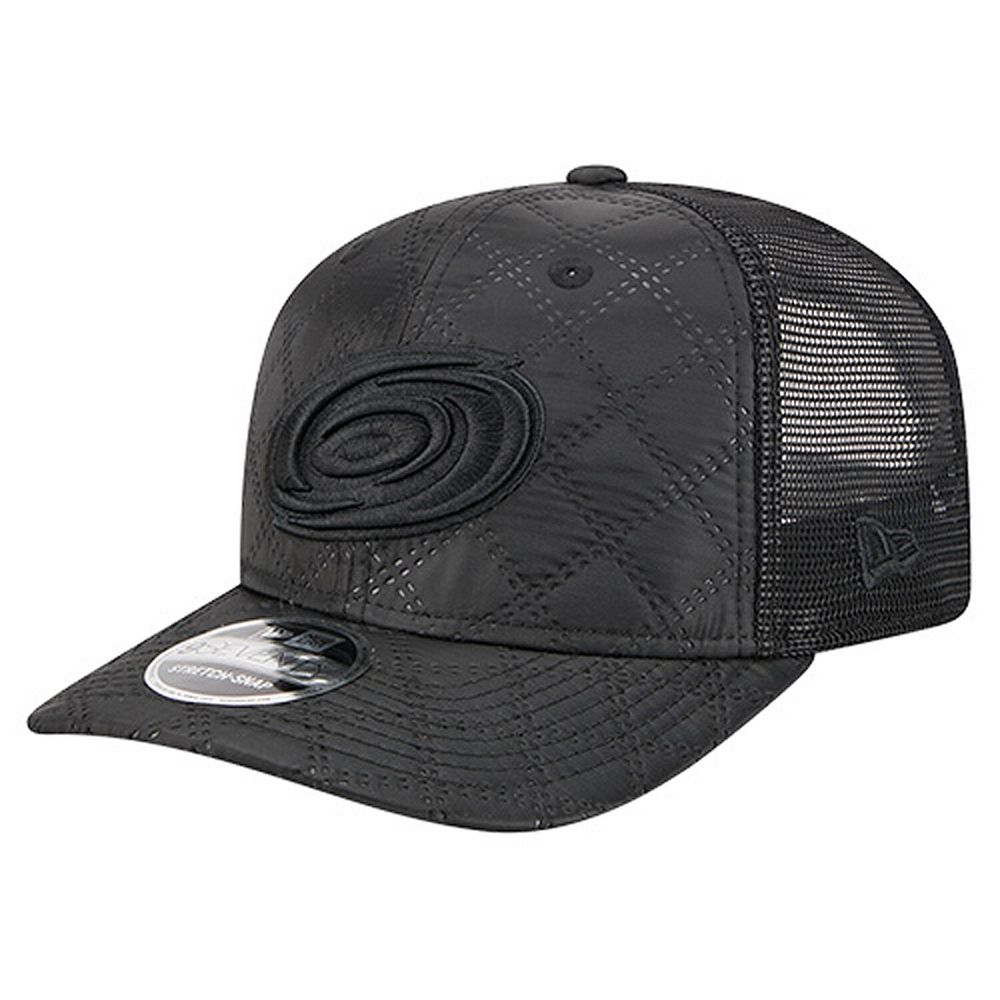 Men's New Era Black Carolina Hurricanes Quilted Nylon 9SEVENTY ...