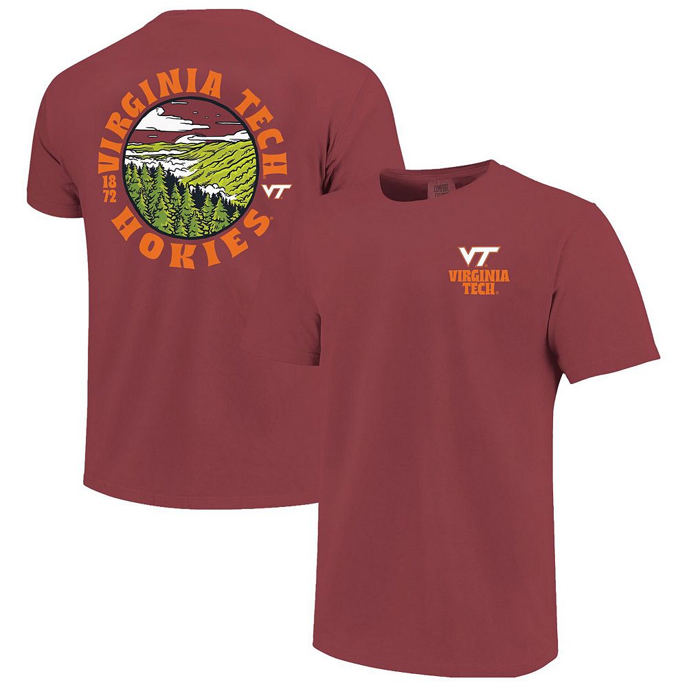 Men's Maroon Virginia Tech Hokies Comfort Colors Thick Lined Landscape ...