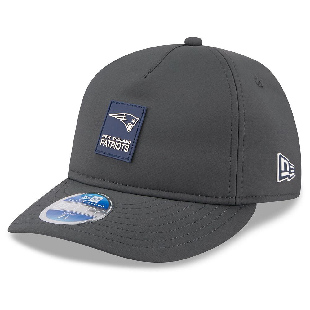 Men's New Era Charcoal New England Patriots 2025 Sideline Cold Weather ...