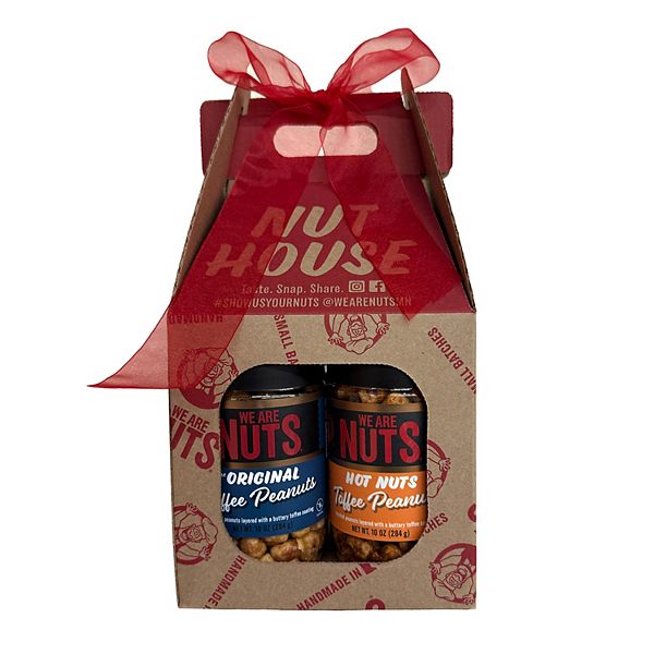 We Are Nuts Nut House Toffee Peanuts 4-pk. Gift Set