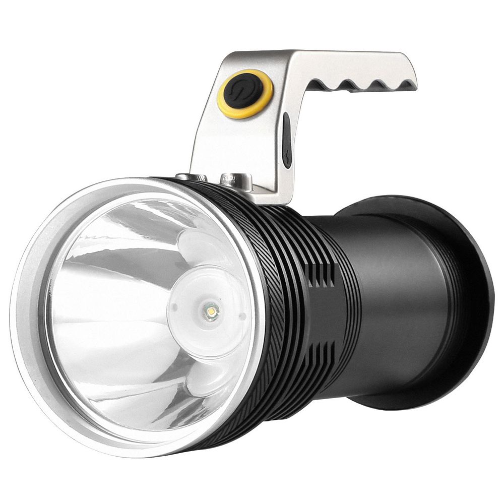 Super Bright LED Flashlight, Portable USB Rechargeable Handheld ...