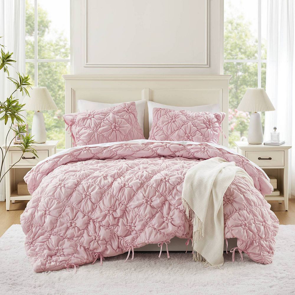 Intelligent Design Graley Textured Floral Comforter Set