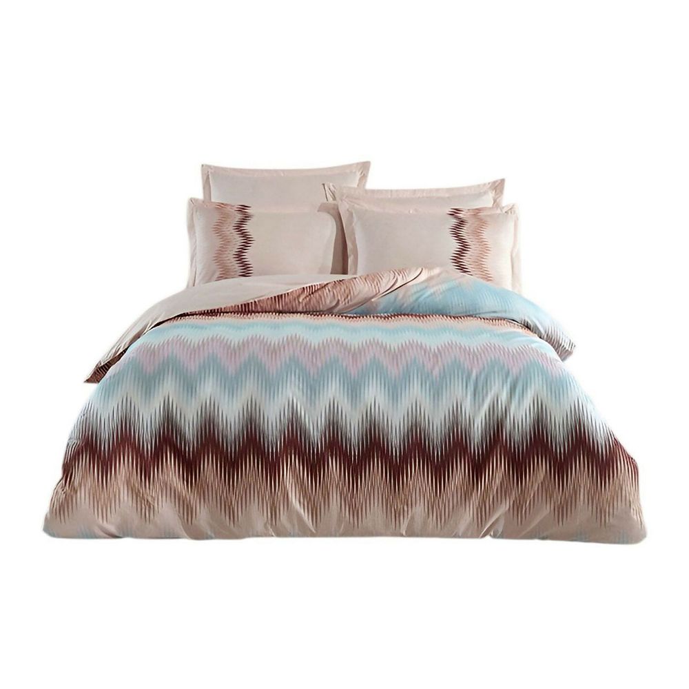 Single and Double 4-Piece Bedding Sets in 100% Turkish Cotton for All ...