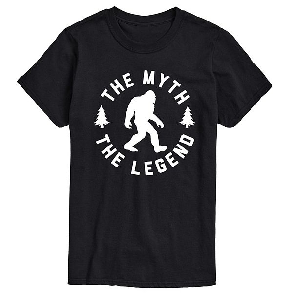 Big & Tall The Myth The Legend Graphic Tee