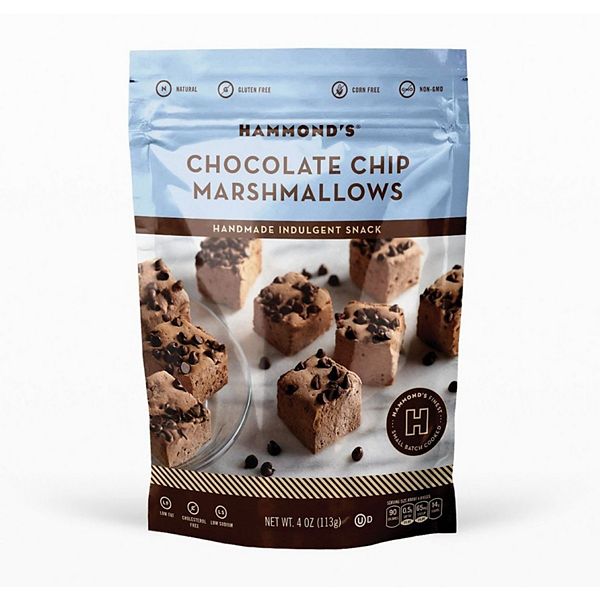 Hammond's Marshmallow Double Choco Chip 4-oz. Handmade Indulgent Snack