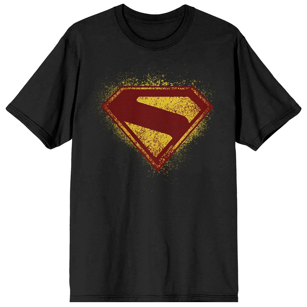 Men's DC Comics Superman Distressed 2025 Logo Graphic Tee