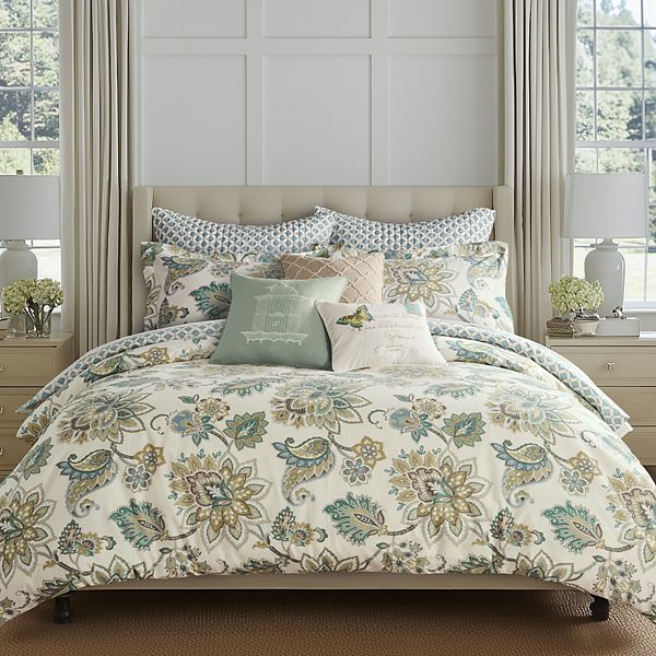 Levtex Home Floral Print Duvet Cover