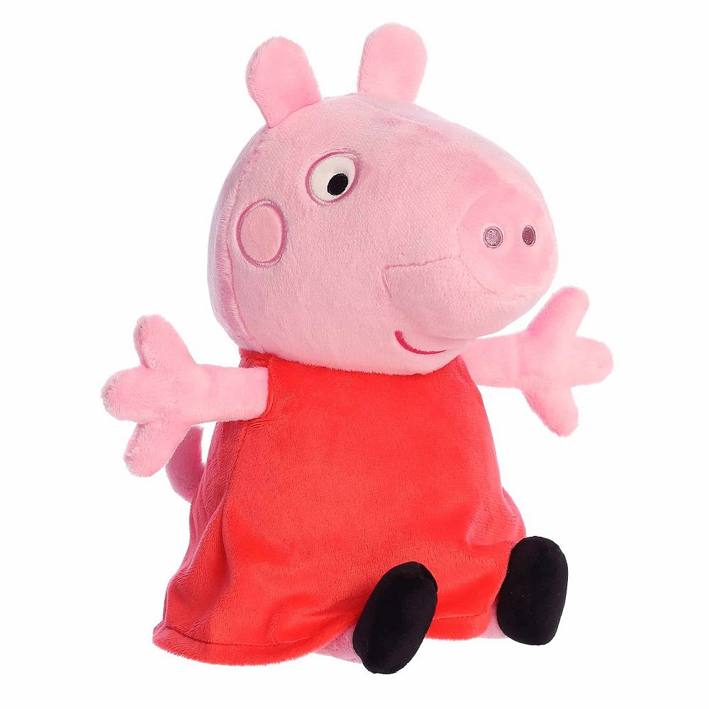 Aurora Playful 9" Peppa Pig Peppa Pig Small Pink Stuffed Animal