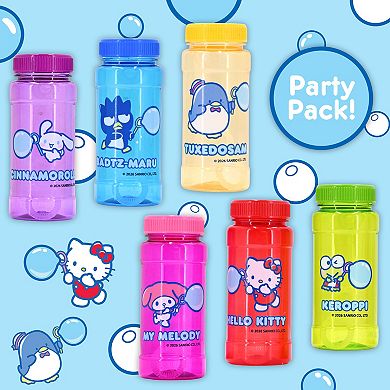 Sunny Days Entertainment Hello Kitty 6-Pack Bubble Bottles 4oz.