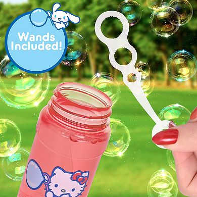 Sunny Days Entertainment Hello Kitty 6-Pack Bubble Bottles 4oz.
