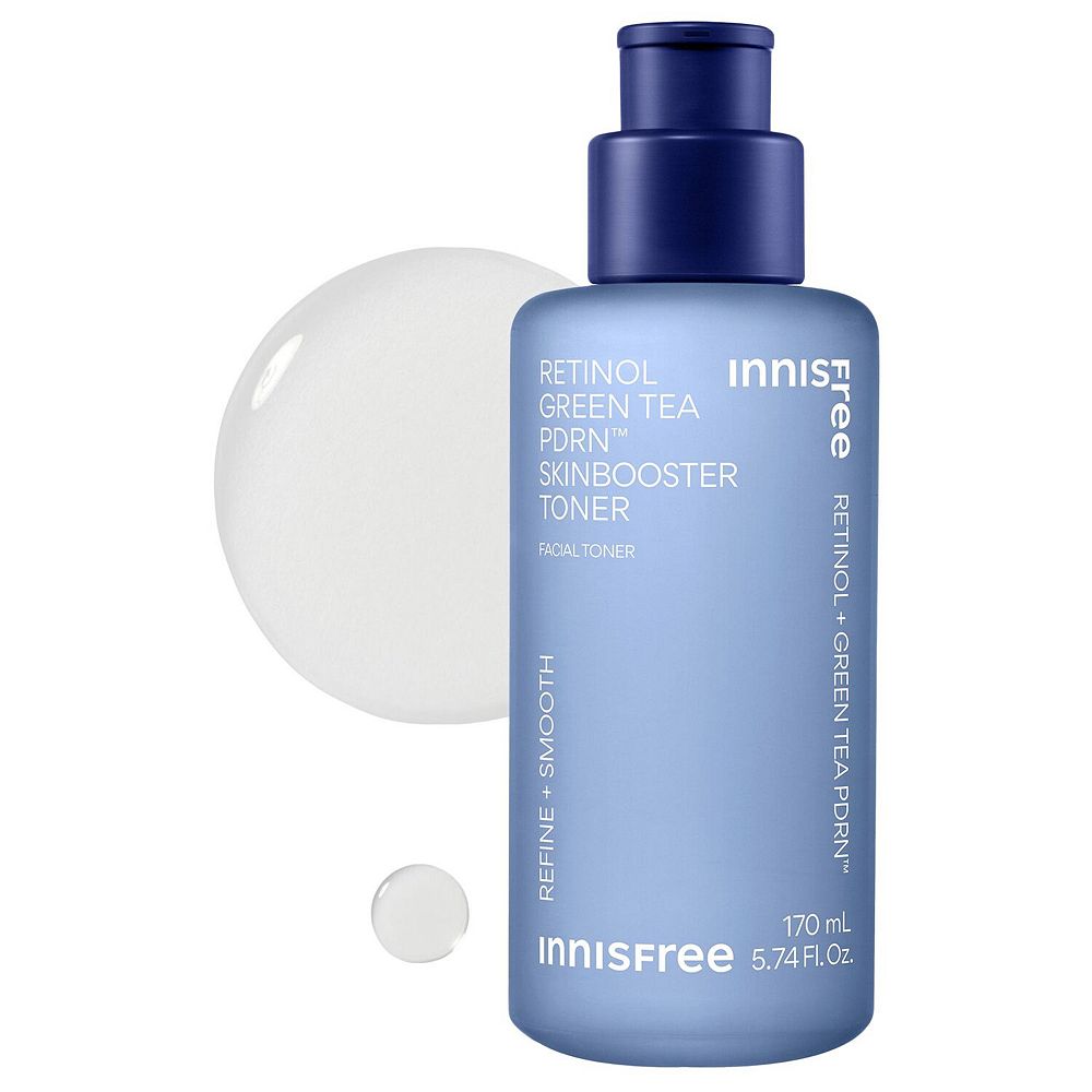 innisfree Retinol Green Tea PDRN Toner for Smoothing & Firming