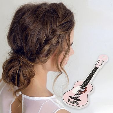 Elegant Guitar Hair Clips Hairdo Clips For Women 2.32"x0.91"x0.39" 1 Pc