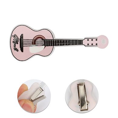 Elegant Guitar Hair Clips Hairdo Clips For Women 2.32"x0.91"x0.39" 1 Pc