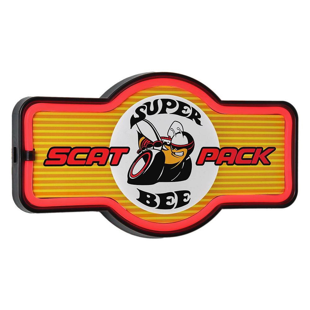 American Art Décor Dodge Super Bee LED Neon Rope Wall Decor