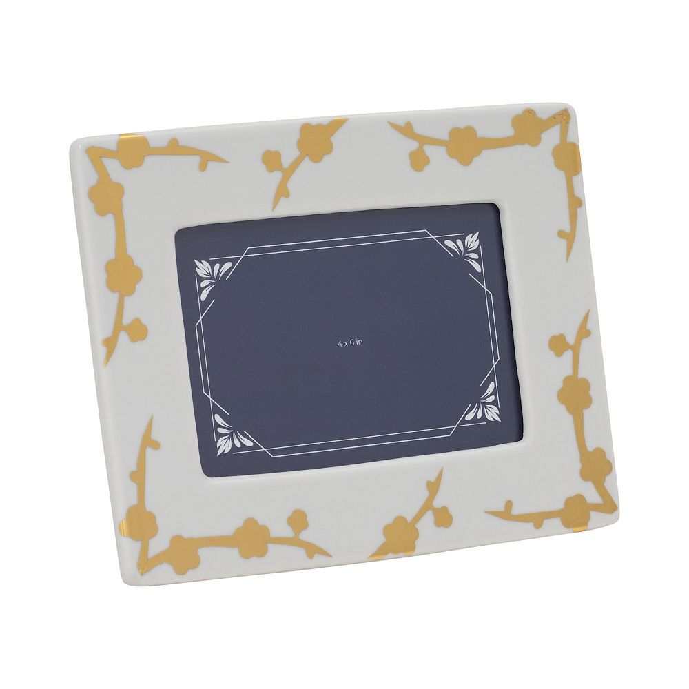 Traditional Porcelain Picture Frame - Elegant Stoneware Photo Display ...