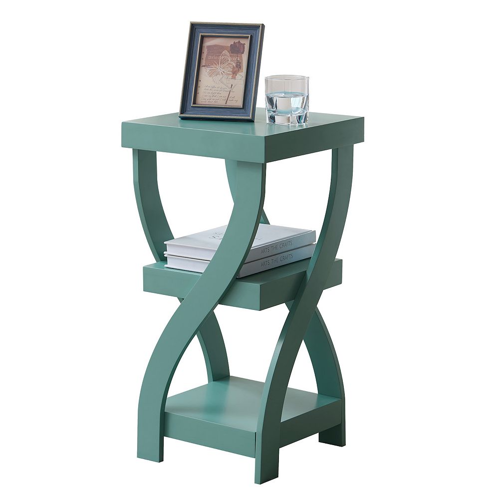 Kings Brand Furniture 3 Tier End Table - Square End Table - Table for ...