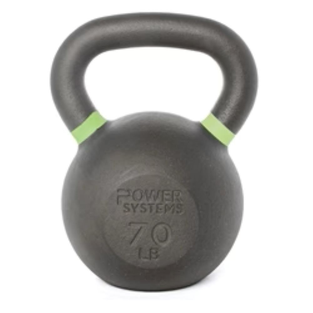Power Systems Cast Iron Kettlebell (70 lb), Strength Training ...