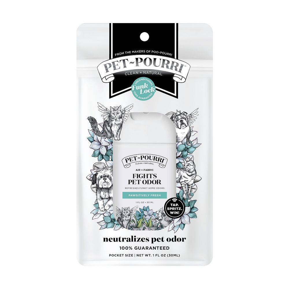 Poo-Pourri Pet~Pourri Jasmine & Fresh Air Pocket Pet Odor Refresher Spray